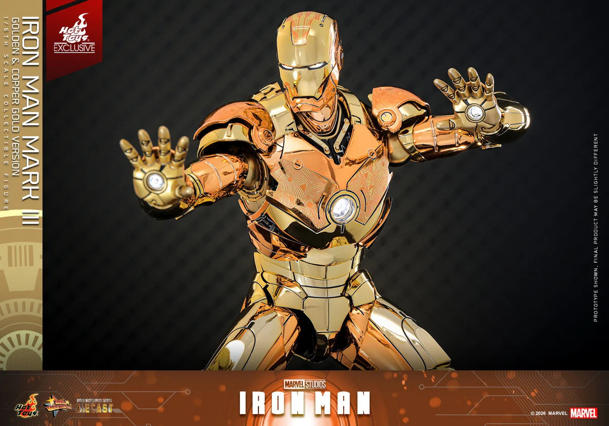 Iron Man - Mark III 3 (Golden & Copper Gold Version) (Special Edition ...