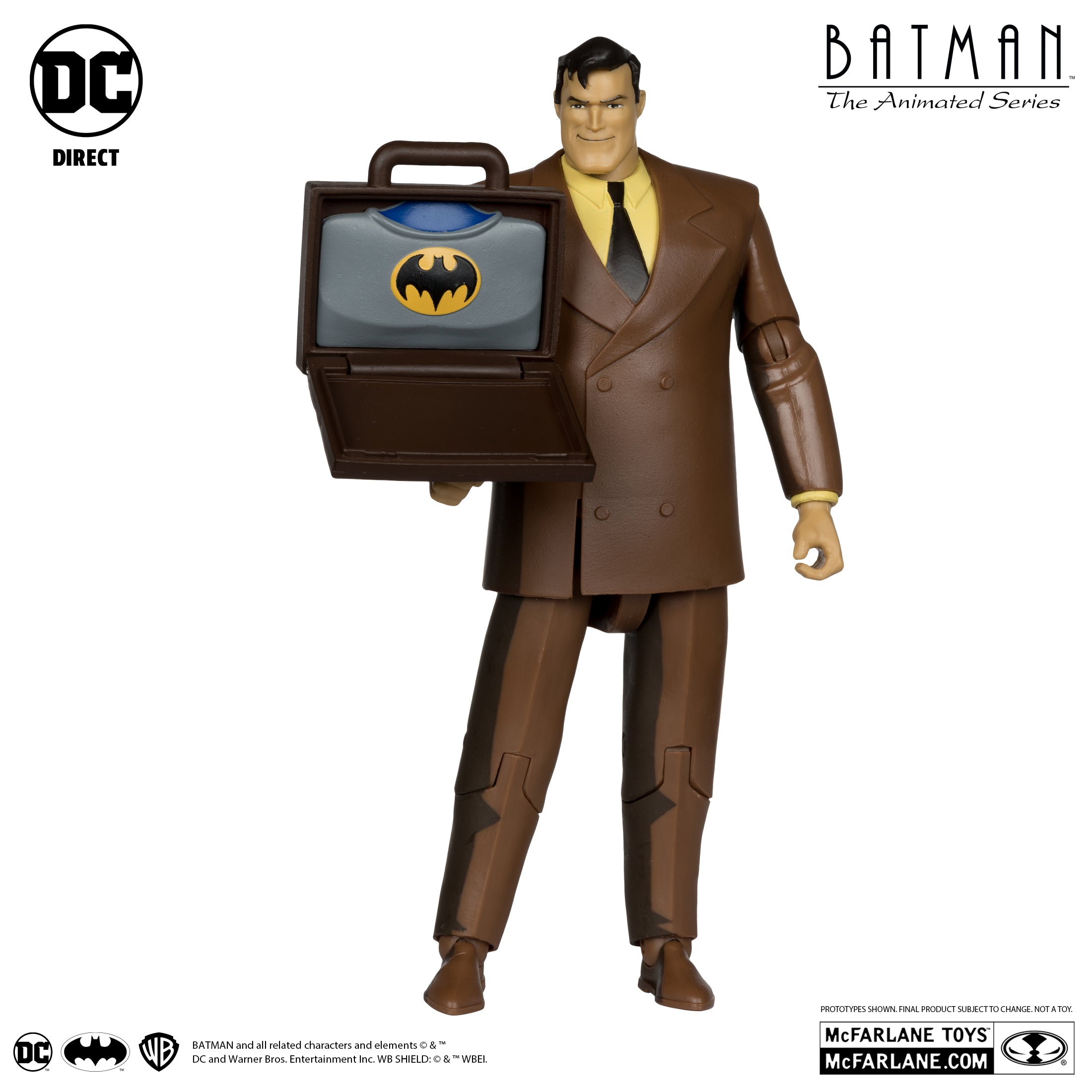DC DIRECT - Batman The Animated Series 6" BUILD-A figure WV4 **Bruce W ...