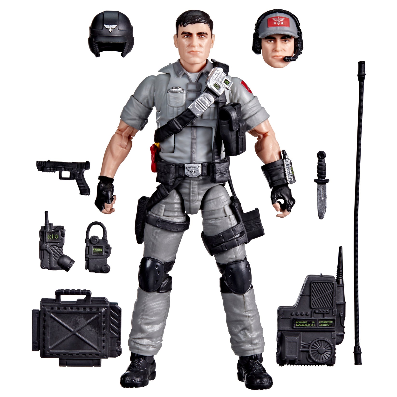 G.I. Joe Classified Series #178, Blaine “Mainframe” Parker Action Figu ...
