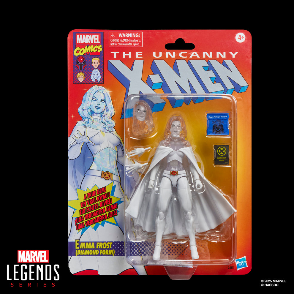 Marvel Legends Series Emma Frost (Diamond Form), X-Men Action Figure ...