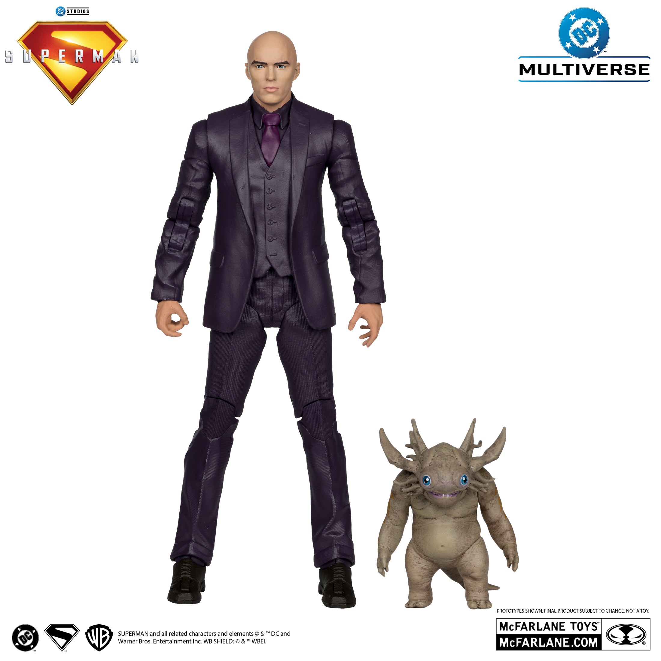 Lex Luthor and Baby Kaiju (Superman Movie) Deluxe Theatrical Edition ...