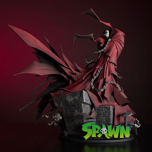 Spawn Statues - 30th Anniversary - Spawn/Batman #01 - 1/8 Scale Spawn ...