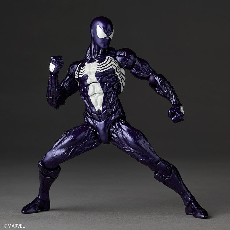 Revoltech Amazing Yamaguchi - Symbiote Spider-Man (Purple Version ...