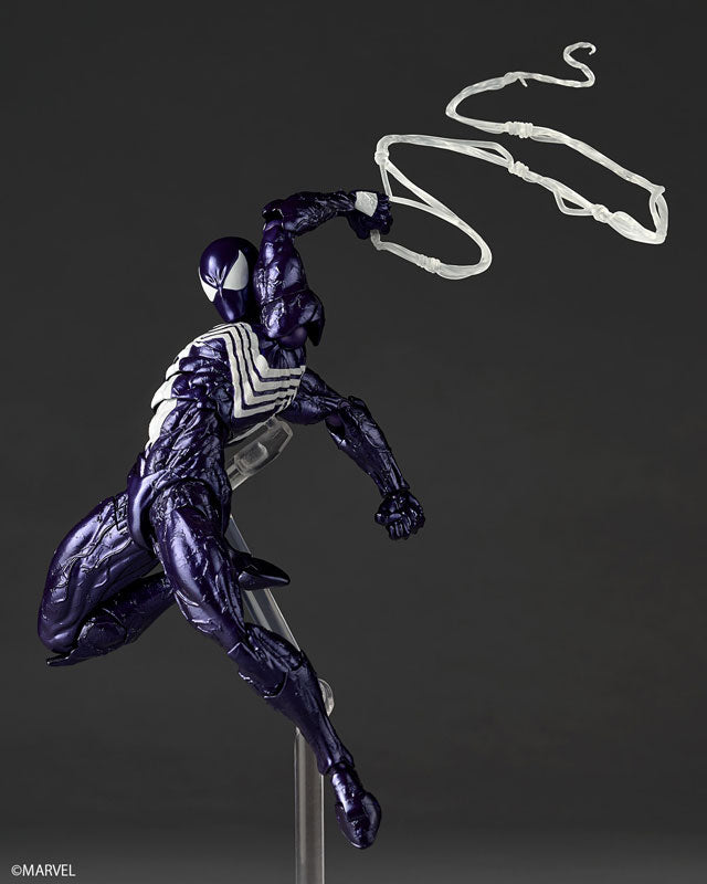 Revoltech Amazing Yamaguchi - Symbiote Spider-Man (Purple Version ...